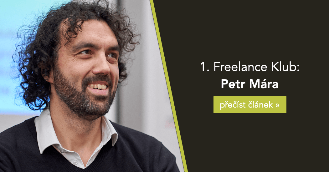 Odstartoval první Freelance Klub. Petr Mára sdílel svoje zkušenosti z ...