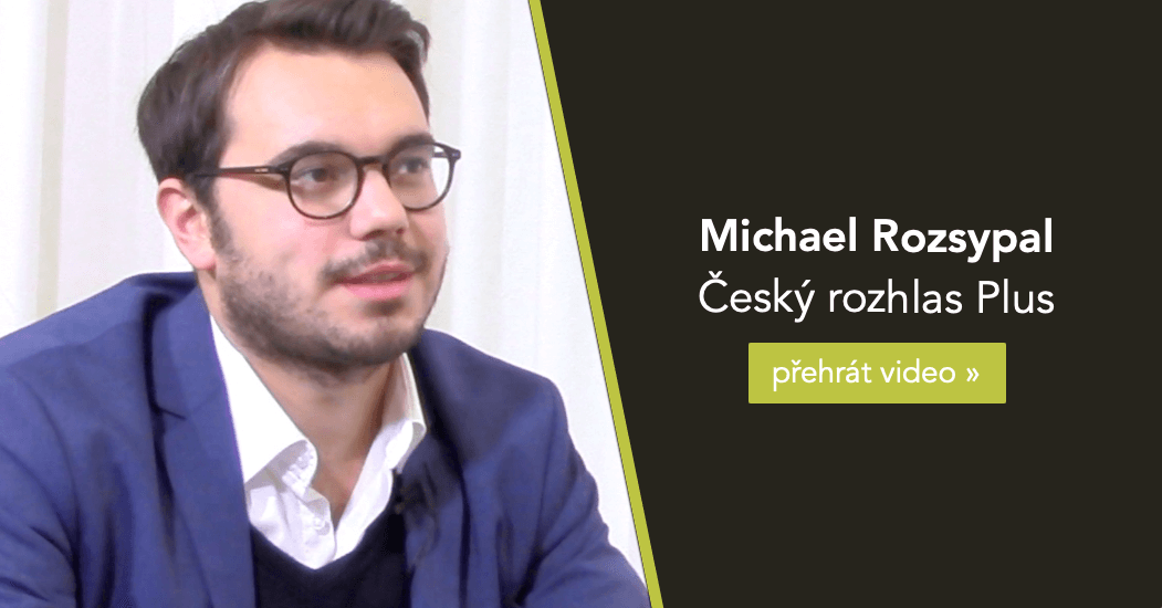 Michael Rozsypal: Práce pro Český rozhlas Plus, příprava na živá ...